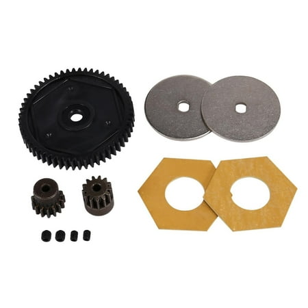 Gearbox 54t Spurs 13t 15t Engrenage Moteur pour Axial Scx10 Ii 90046 ...