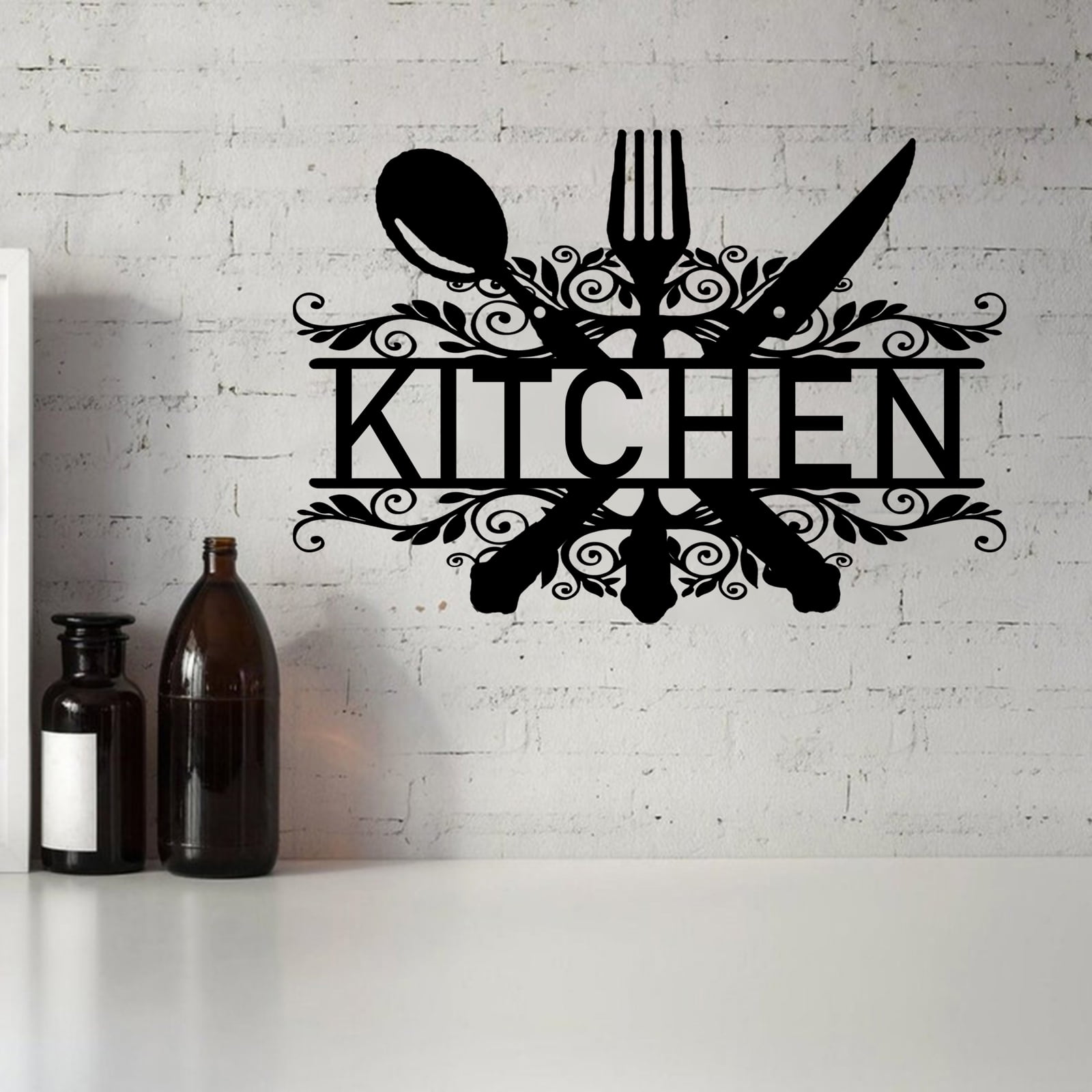 Cooking Room Metal Wall Art Kitchen Metal Sign Home Decor For Dining ...