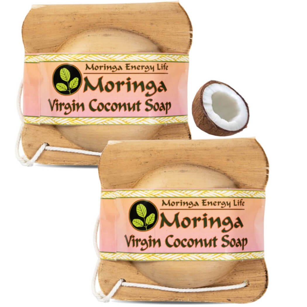 Moringa Soap Bars Coconut by Moringa Energy Life, Face Body and Hands ...