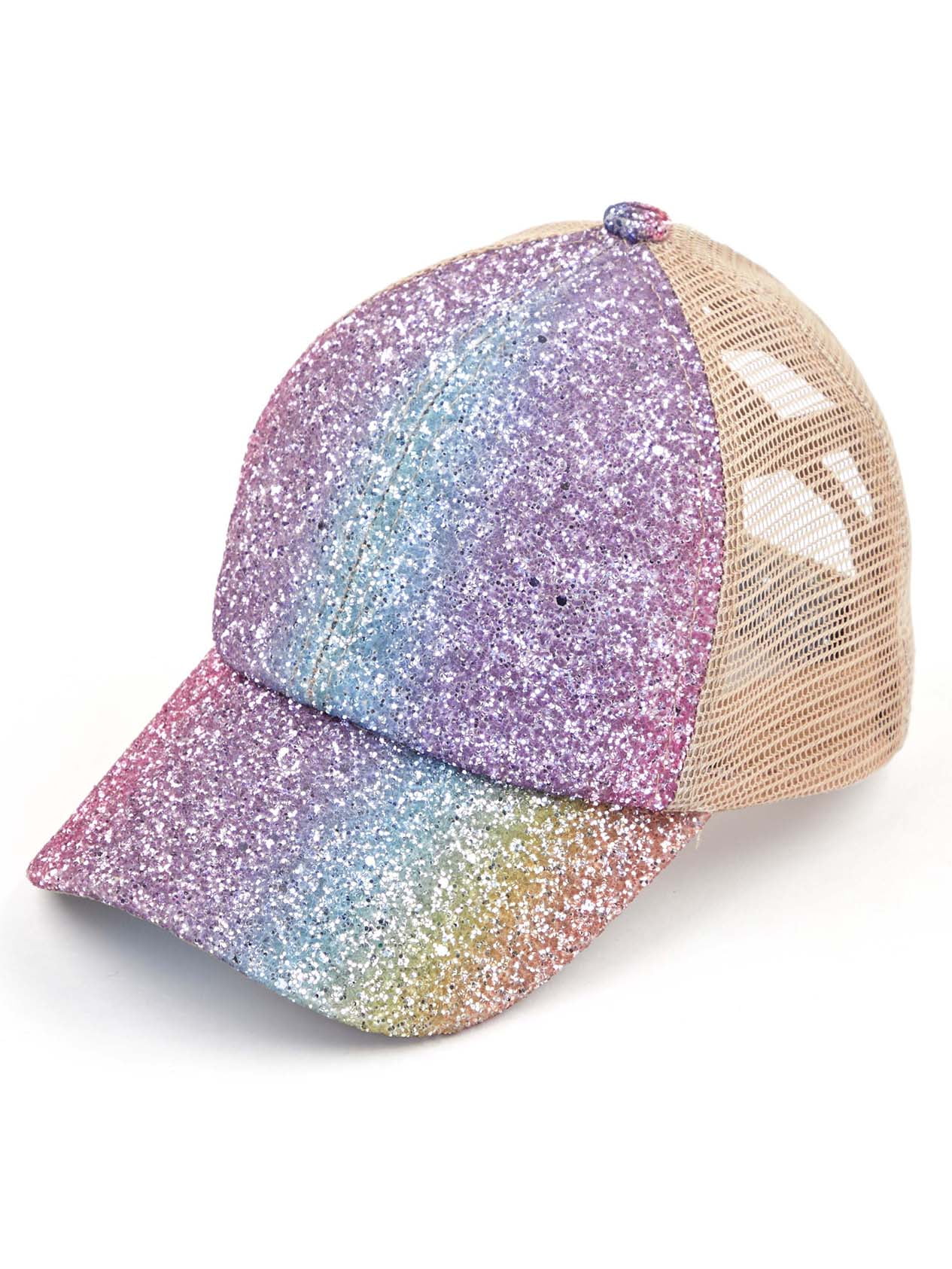 Top Headwear Kids Ponytail Criss Cross Ponycap Baseball Trucker Hat ...