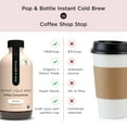 Pop & Bottle Super Concentrated Mocha Cold Brew, Naturally Flavored, 8 ...