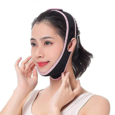 Elastic Face Slimming Bandage V Line Face Shaper Women Chin Cheek Lift ...