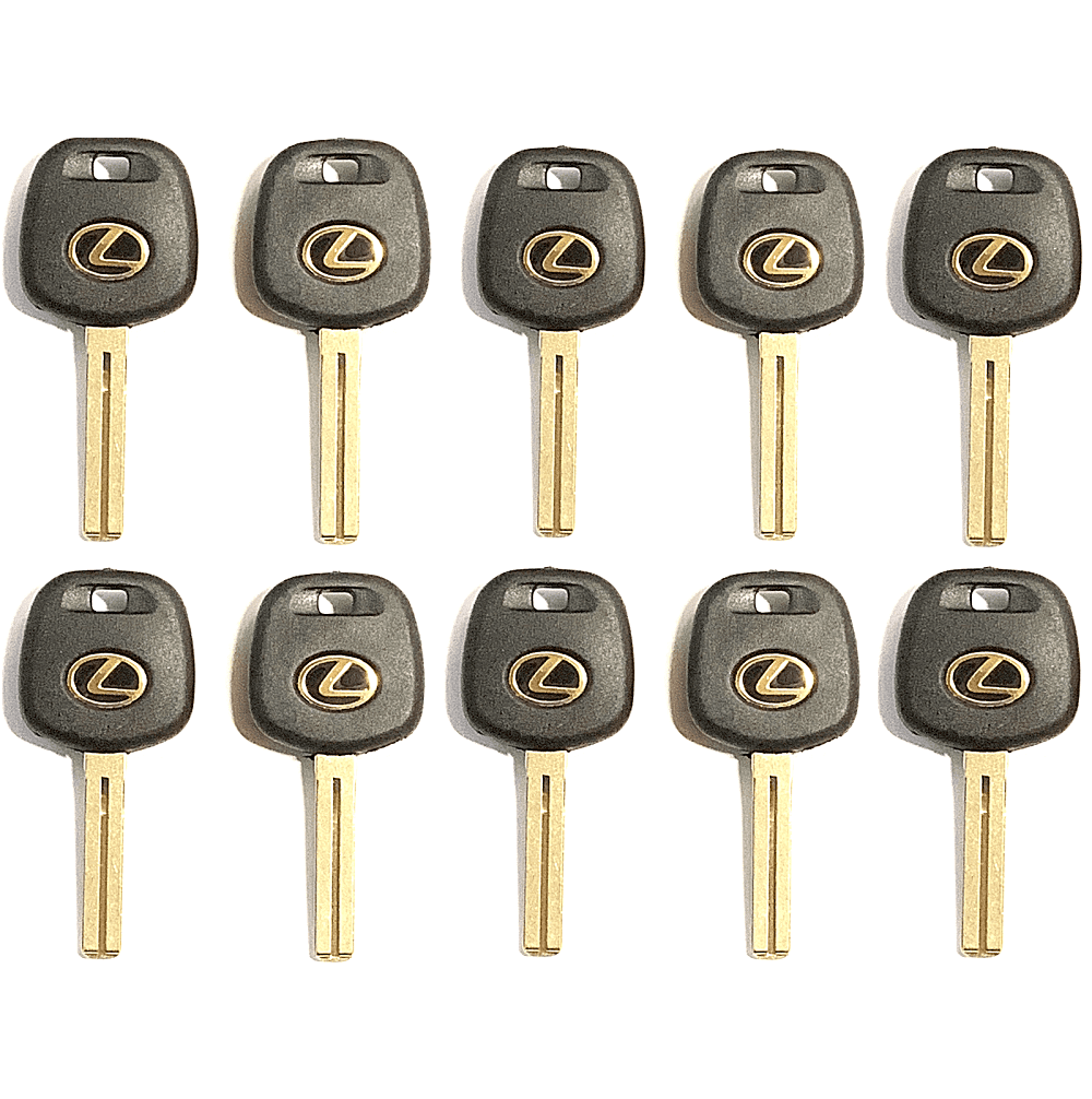 X10 TOY50 Transponder Chip Key For Lexus 4D68 VLS - Walmart.com