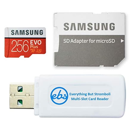 Samsung Micro 256GB Evo Plus Memory Card Class 10 Works with Android ...