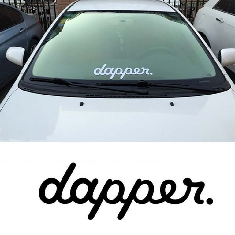 Dapper Car Sticker