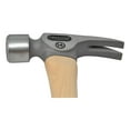 Dalluge Tools 7170 14 Oz 15" Straight Hickory Lite Titanium Hammer ...