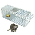 Live Animal Trap Extra Large Rodent Cage Garden Rabbit Raccoon Cat 32 ...