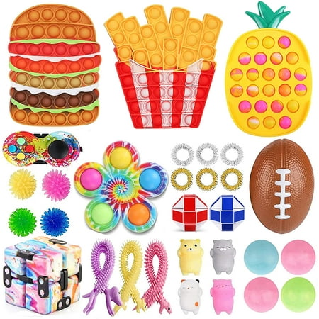 TIK Tok Fidget Pack Cheap Fidget Toy Packs Fidget Packs Push Bubble ...