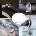 4 Pieces Large Size Metal Hose Clips 500mm / 19.7inch Stainless Steel ...