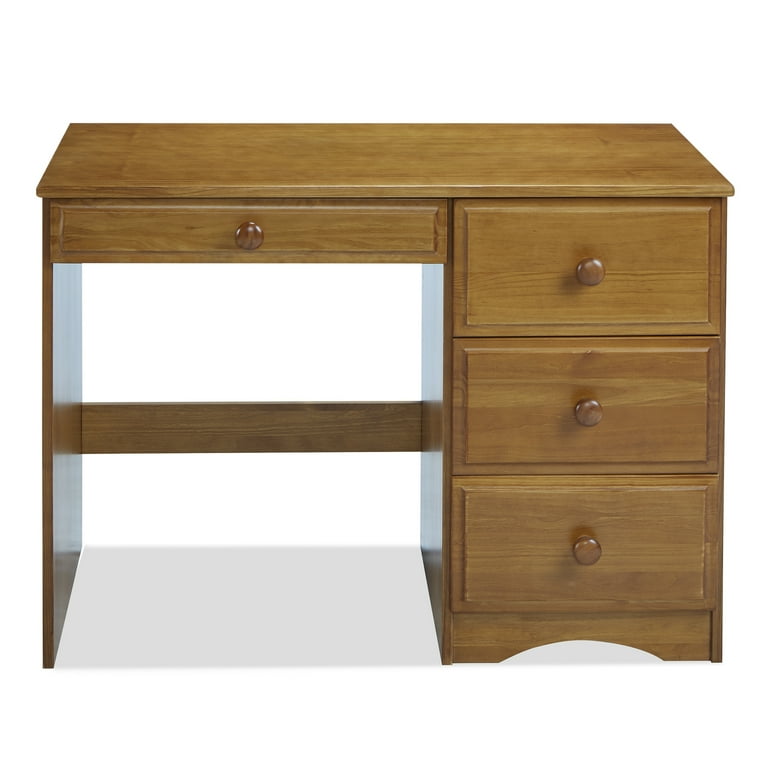 Camaflexi Essentials Writing Desk with Four Drawers Castanho Finish