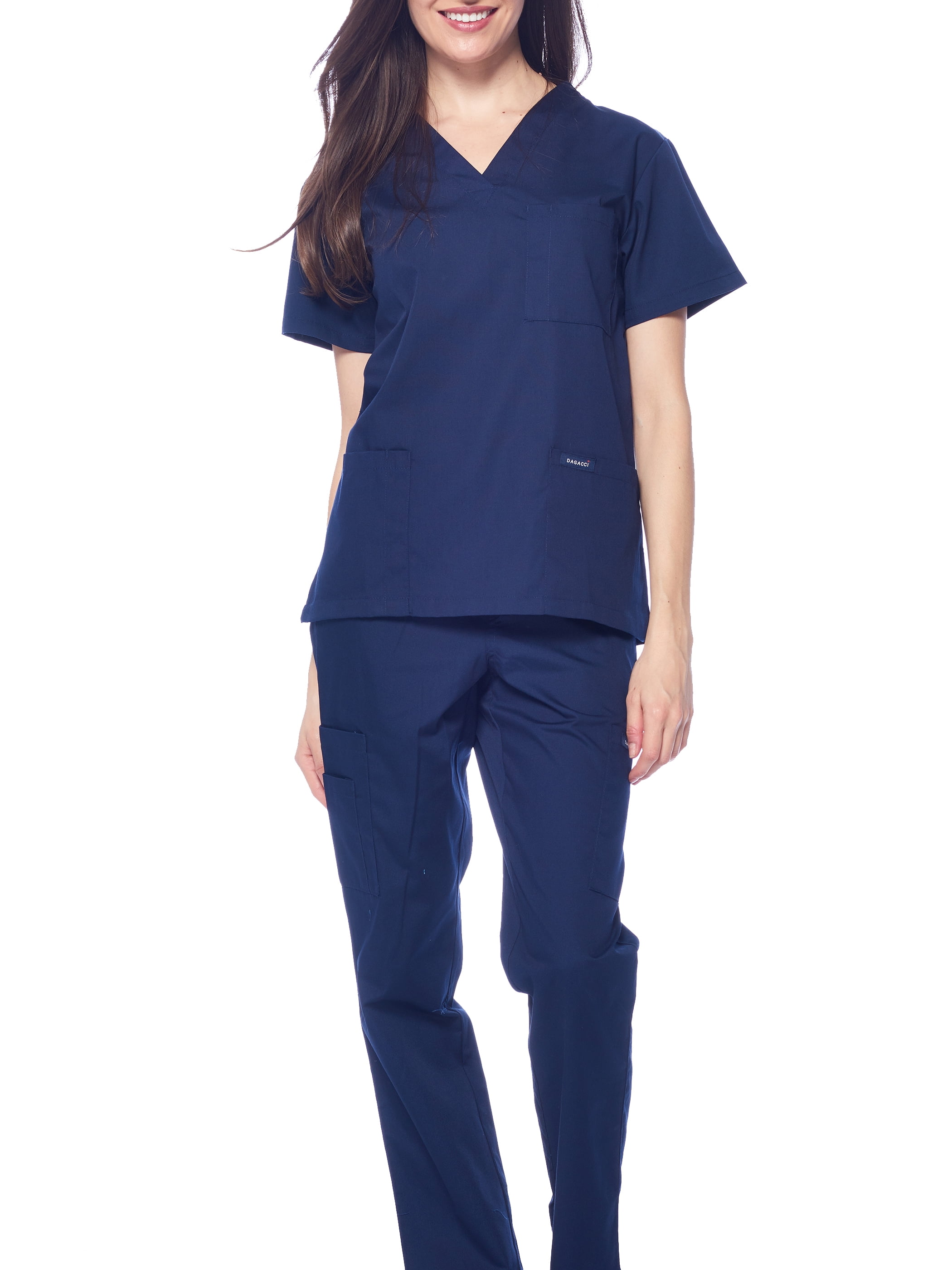 DAGACCI - Dagacci Medical Uniform Unisex Scrubs Set Scrub Top and Pants ... DAGACCI - Dagacci Medical Uniform Unisex Scrubs Set Scrub Top and Pants ...