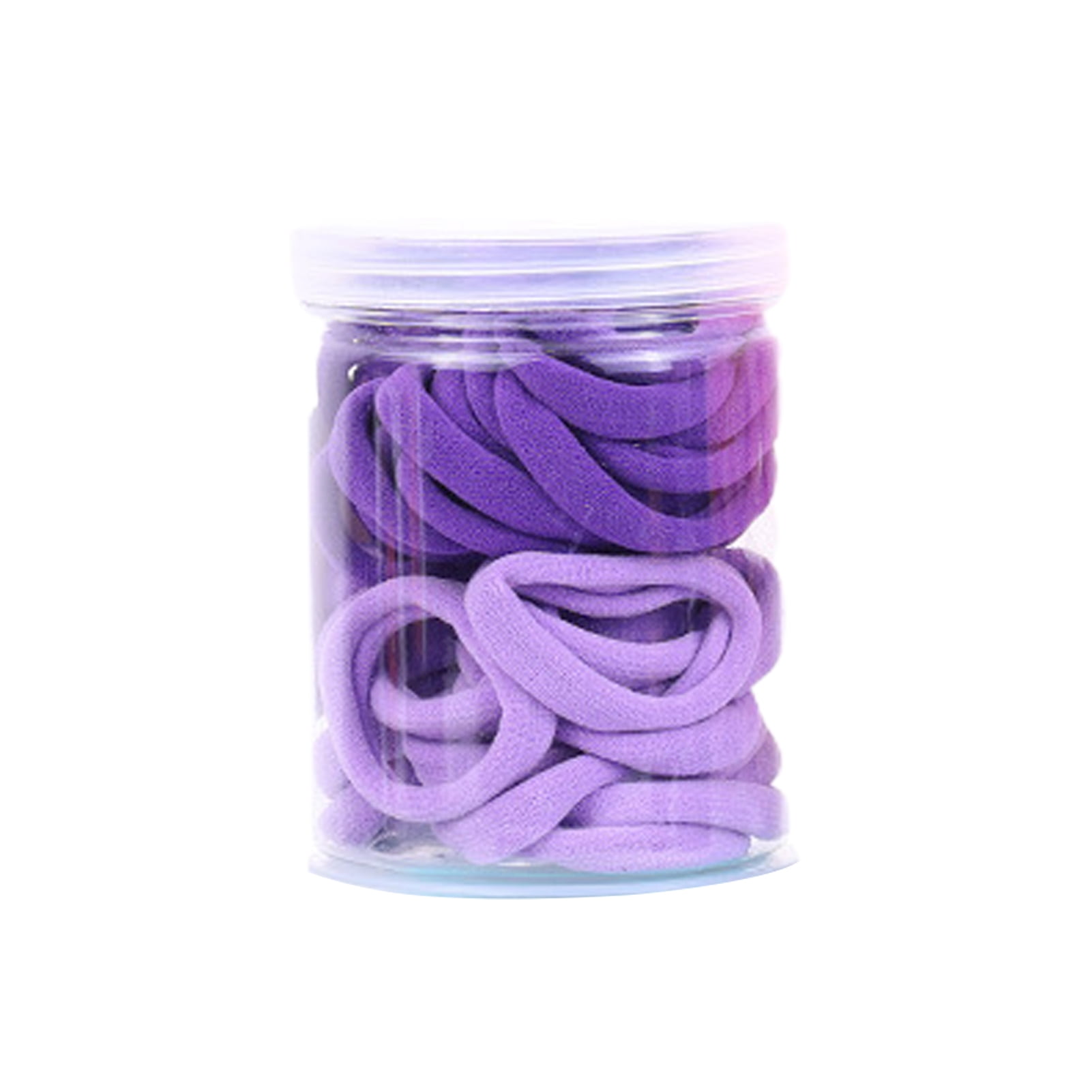 UDIYO 50Pcs/Box Hair Band Seamless High Elasticity Stretchy Thickened ...
