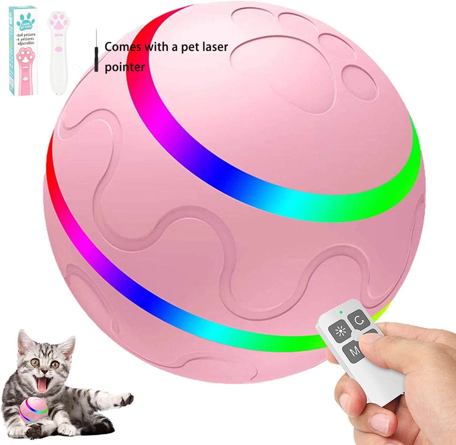 Smart Ball for Dogs, Self-Moving Balls for Large Dogs, Interactive ...