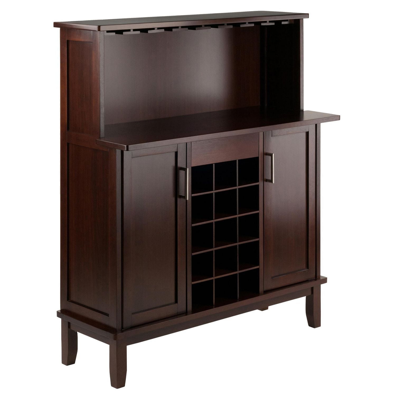 Click here for Winsome Beynac Buffet Cabinet With Bar Counter Top prices