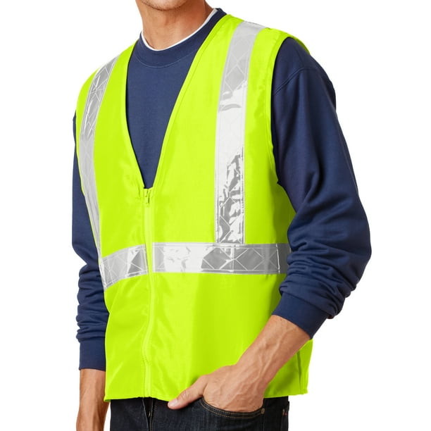 Buy Cool Shirts - Mens High Visibility Safety Work Vest - Safety Yellow ...