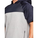 AND1 Big Men's Fleece Short Sleeve Hoodie - Walmart.com