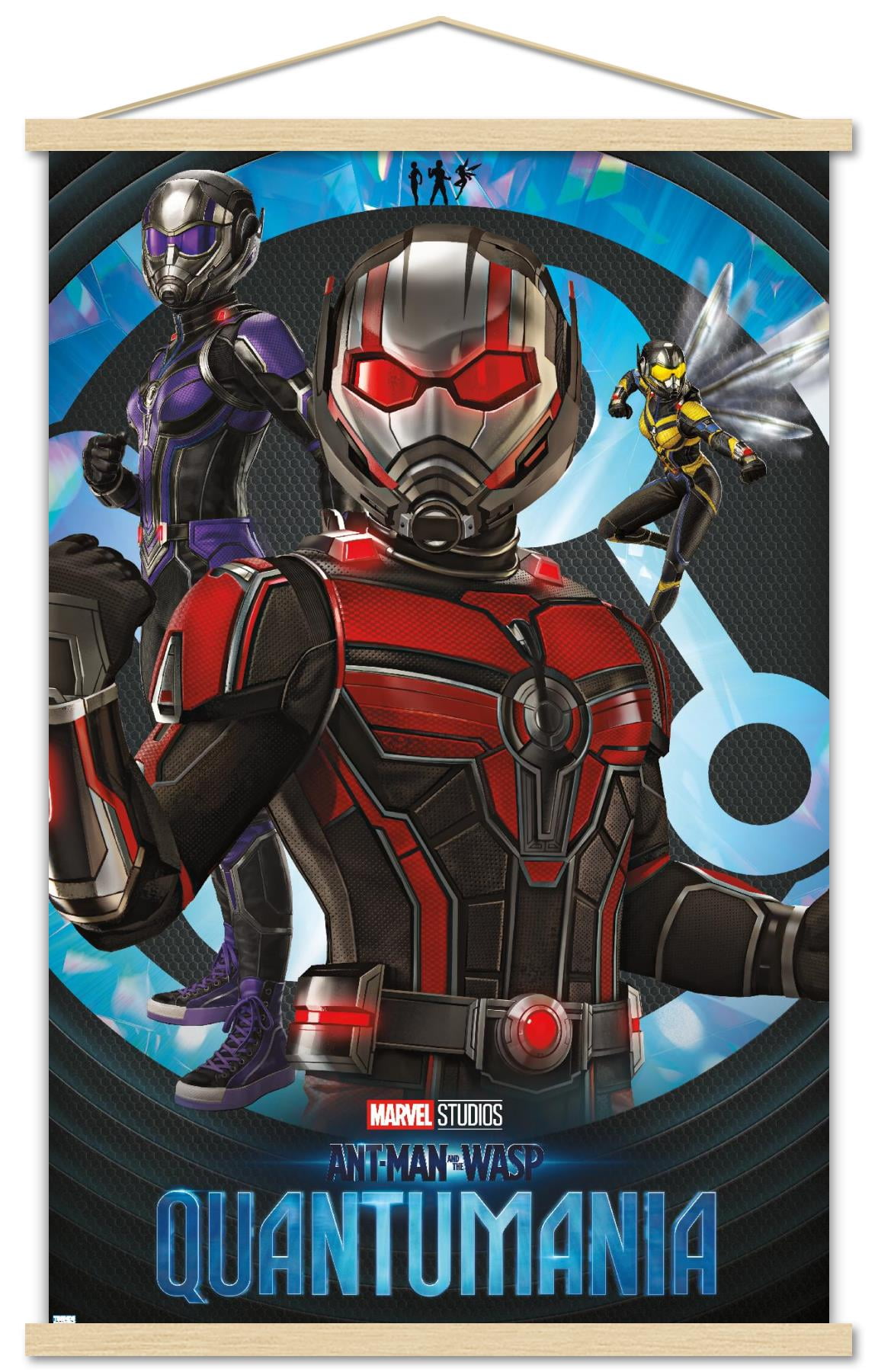 Marvel Ant-Man And The Wasp: Quantumania - High Render Trio Wall Poster ...
