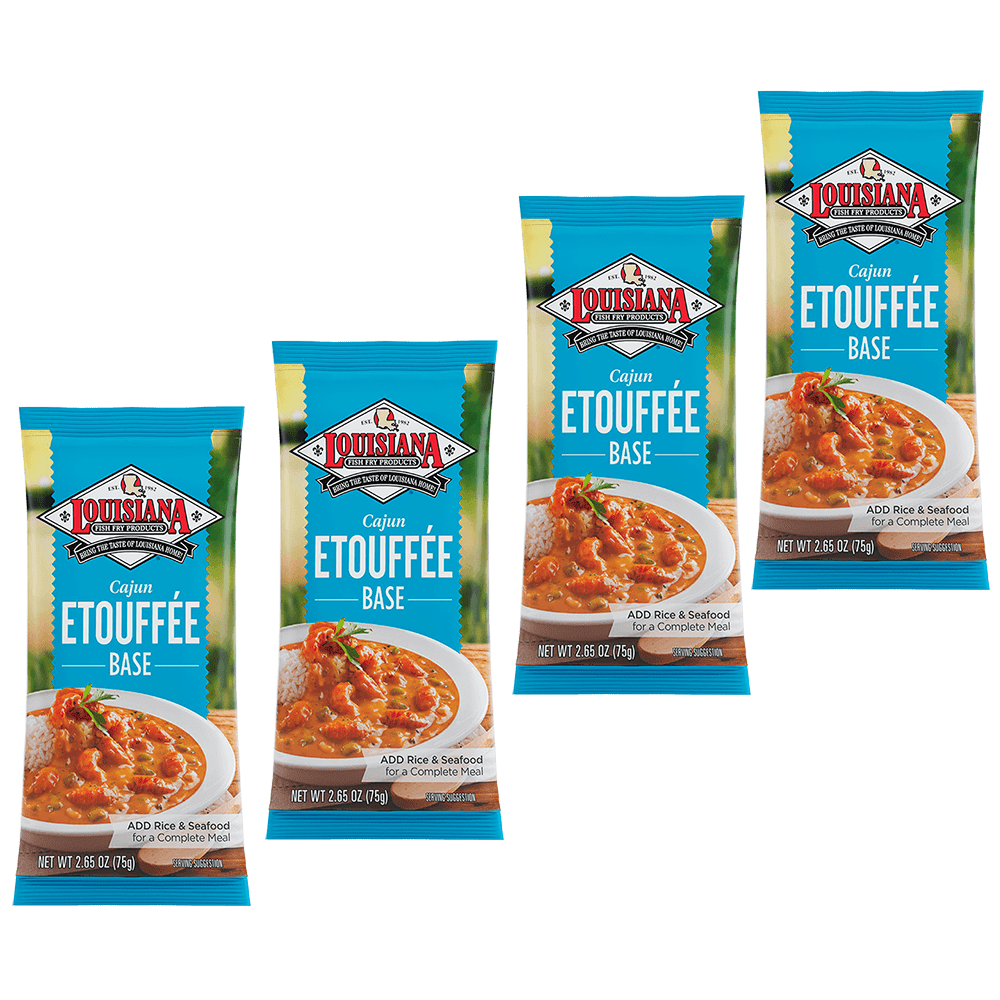 Louisiana Fish Fry Etouffee Mix 2.65 oz Pack of 4 - Walmart.com