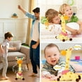 Musical Giraffe Toy - Rechargeable/Battery/Remote Control Options,Plush ...