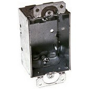 Crouse-Hinds TP100 Steel Non-Gangable Switch Box 2 Inch x 3 Inch x 1-1/ ...