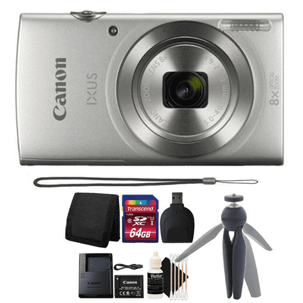 Canon PowerShot IXUS 185 / Elph 180 20MP Point and Shoot Digital Camera ...
