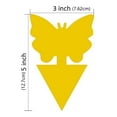 witspace 25 Pcs Yellow Extremely Sticky Traps for Fungus Gnat, Fruit ...