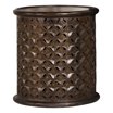 COZAYH Tall Side Decor Drum Tree Stump End Table Set, Wood Ring Pattern ...