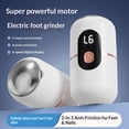 Automatic Electric Foot File With Interchangeable Heads For Dry Cracked ...
