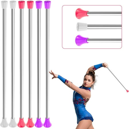 6 Pieces Twirling Batons Unisex Kids' Gymnastics Twirling Baton Dance ...