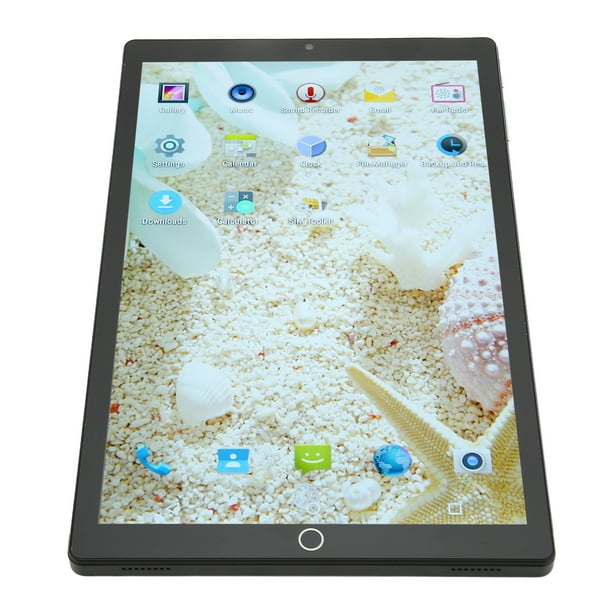 10.1 Inch Tablet, 6G 128G ROM 100-240V MT6753 Octa Core Tablet 1920x1080 IPS Display For Home EU ...
