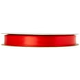 Offray Ribbon Red Polyester Ribbon, 3.25" x 0.37" - Walmart.com
