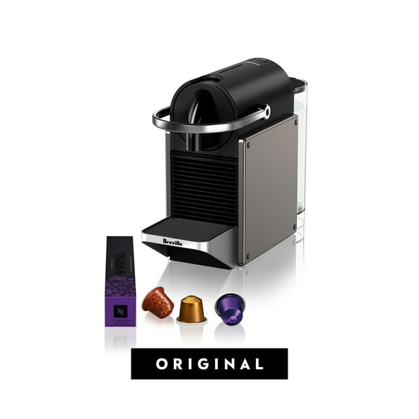 Nespresso Pixie Espresso Machine by Breville, Titan, Industrial style ...