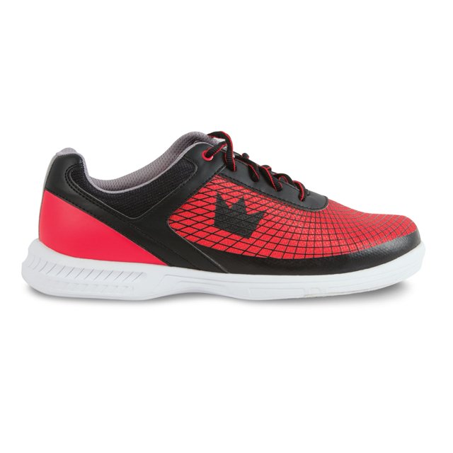 Men's Frenzy Blk/Red Bowling Shoes Wide M8.5 / EU41 - Walmart.com