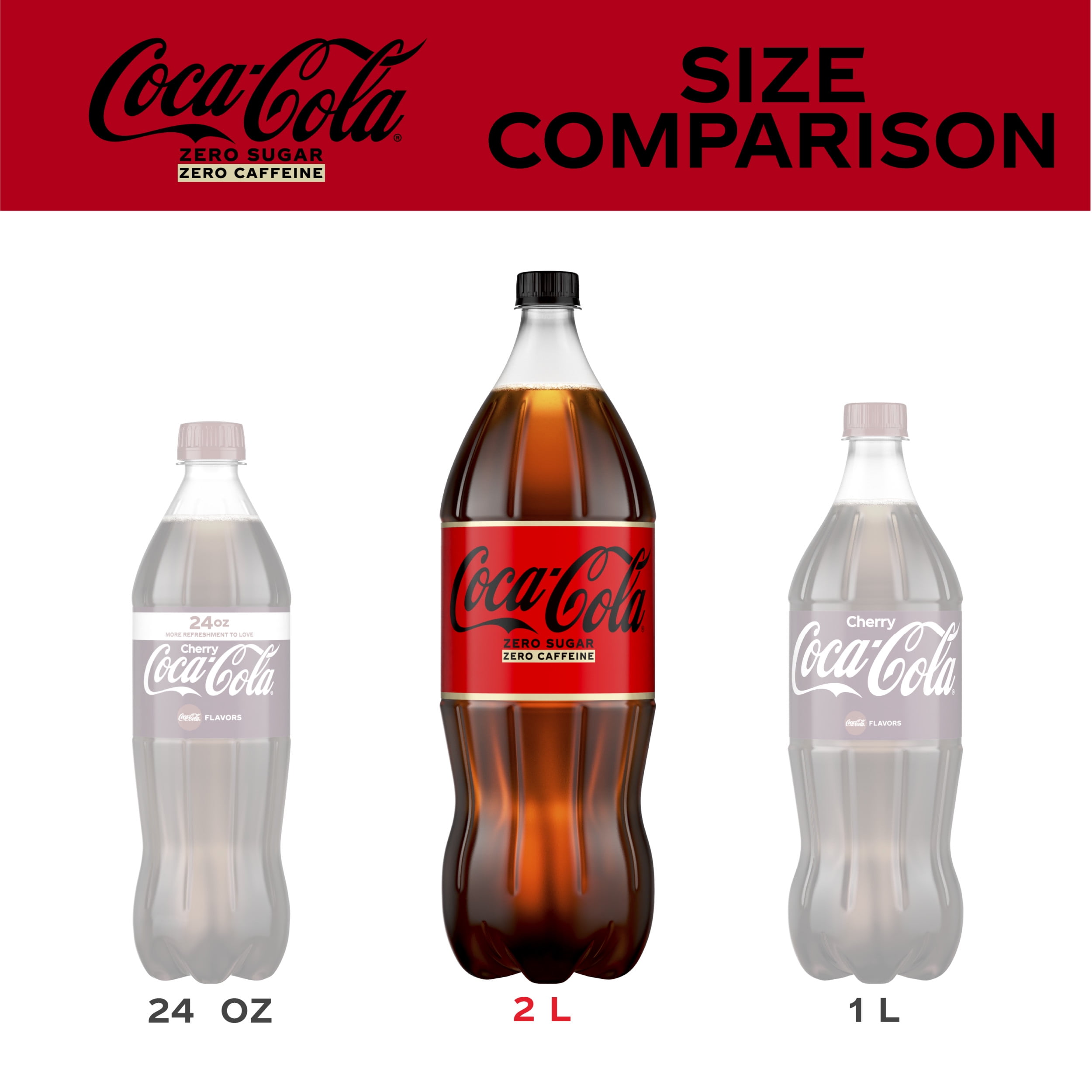 2 Liter Coke Zero Bottle