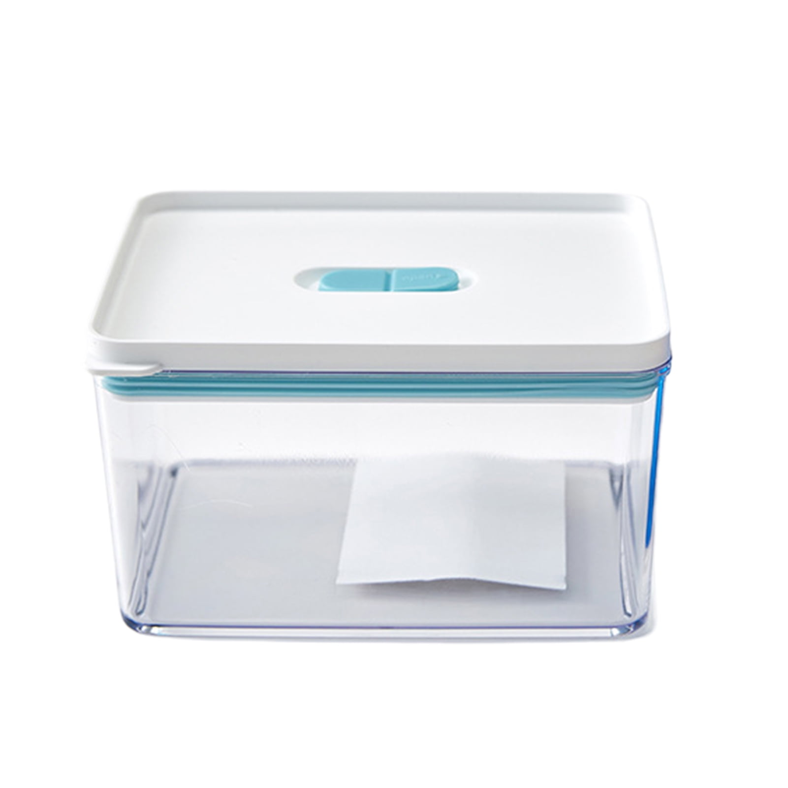 Storage Box with Lid Large Capacity Plastic Food Grade Container ...