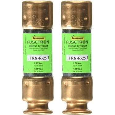 Bussman BP/FRN-R-35 35 Amp 250Vac Non-Indicating Dual-Element Time Delay Fuse - Walmart.com