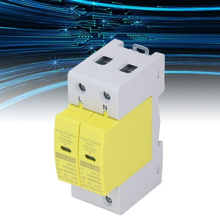 2P Surge Protection Device, AC420V Voltage Arrester High Accuracy Home ...