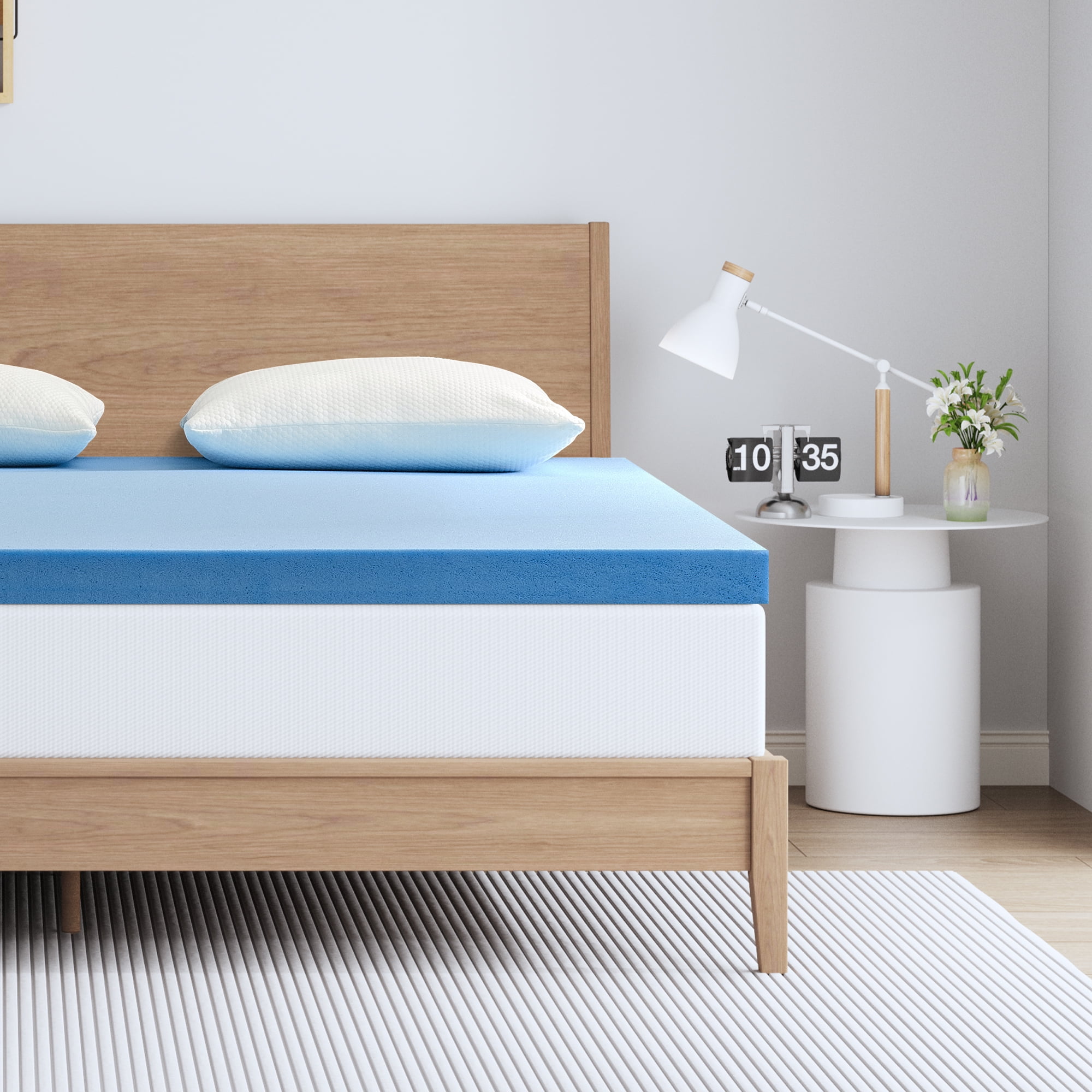 Click here for 3 Inch Queen Mattress Topper  Gelbiy Cooling Gel I... prices