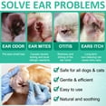 Petpya Pet Ear Cleaner Solution for Dogs & Cats,Ear Cleaning Drops ...