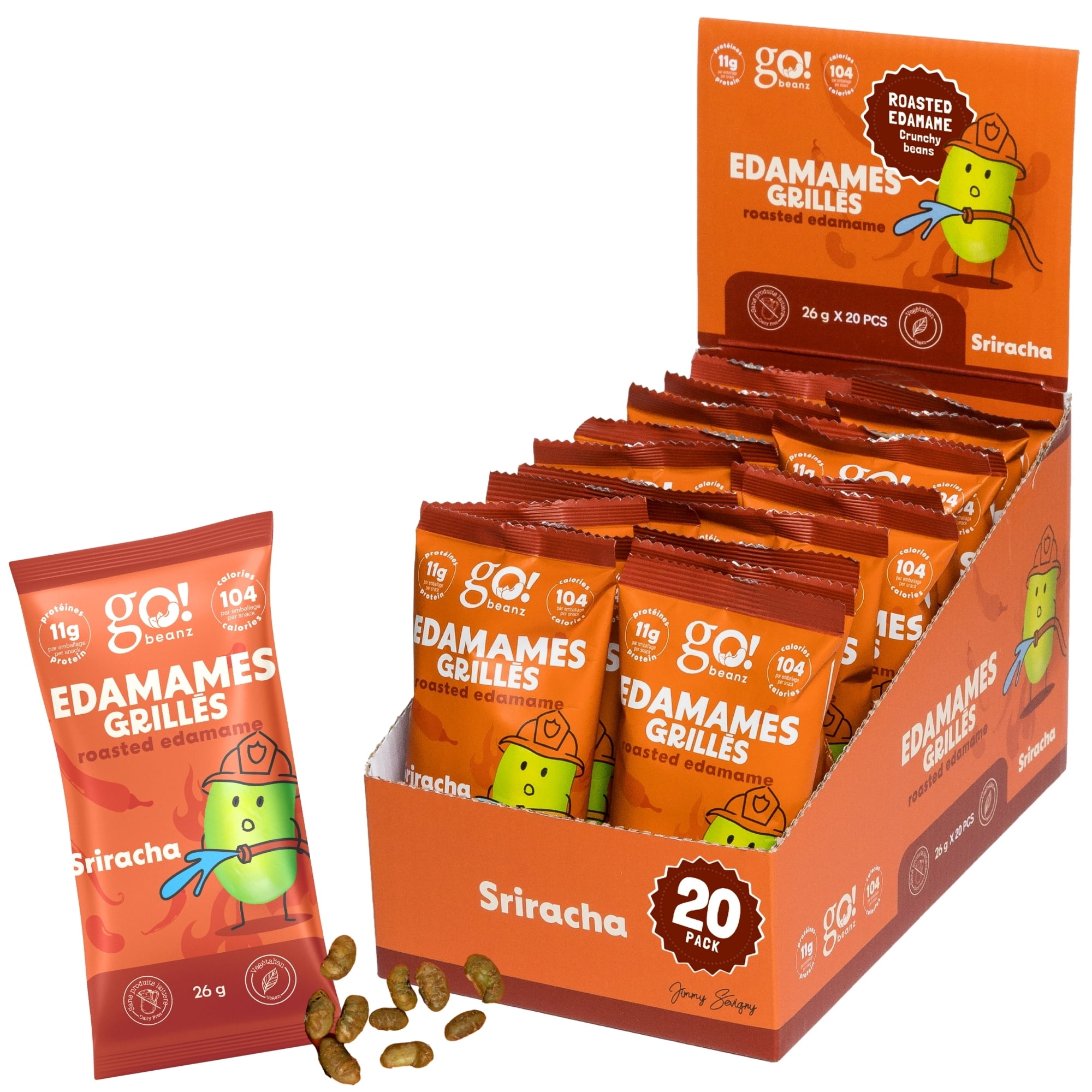Click here for Jimmy Sevigny Roasted Edamame Snacks  20-Pack (26... prices