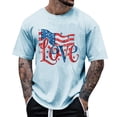 Afdoent Men's T-Shirts Casual Loose Fit Short Sleeve Crew Neck Graphic ...