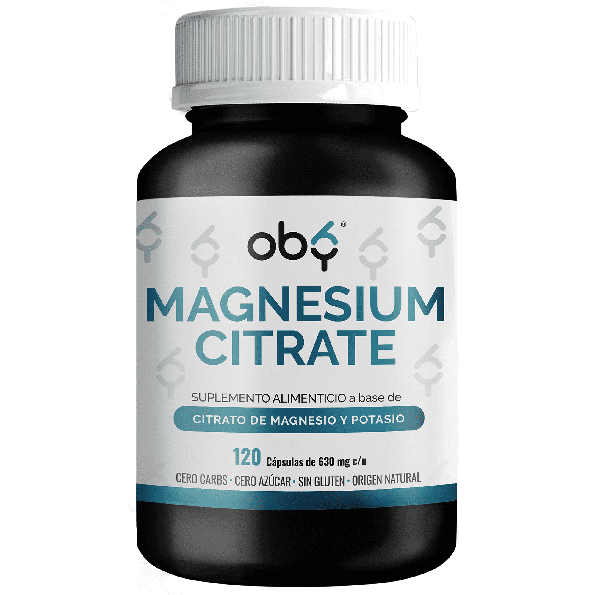 Citrato de Magnesio y Citrato De Potasio OBY MAGNESIUM CITRATE 120 Cápsulas | Bodega Aurrera en ...