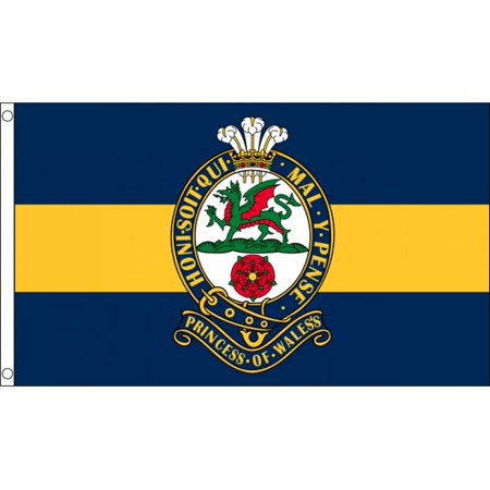Princess of Wales's Royal Regiment of The British Army Flag 3' x 5 ...