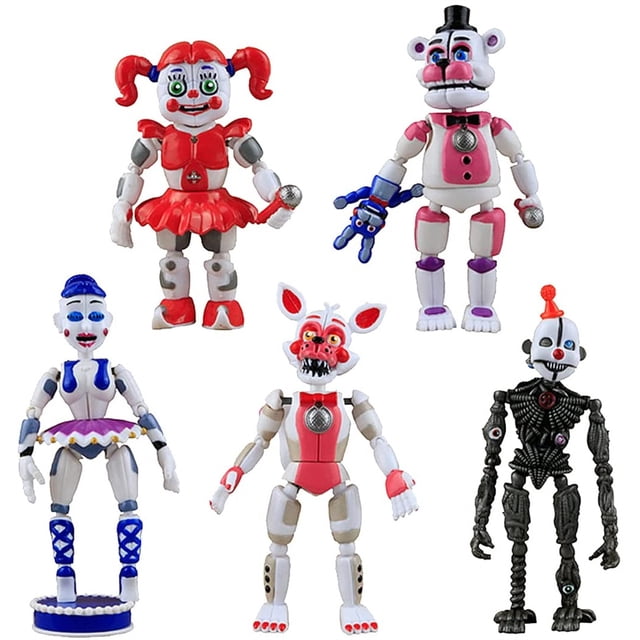 Set 5pcs || Five Nights at Freddy's Sister Location Action Figures ...
