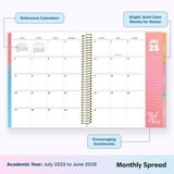 Blue Sky LiveWell 2025-2026 Academic Year Weekly and Monthly Planner ...