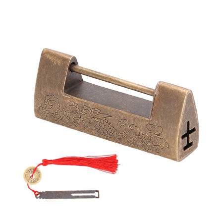 Chinese Vintage , Chinese Antique Lock Retro Simulation Fine Details ...