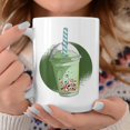 Creepy Boba Tea Eye Balls Bubble Tea Lovers Halloween Coffee Mugs ...