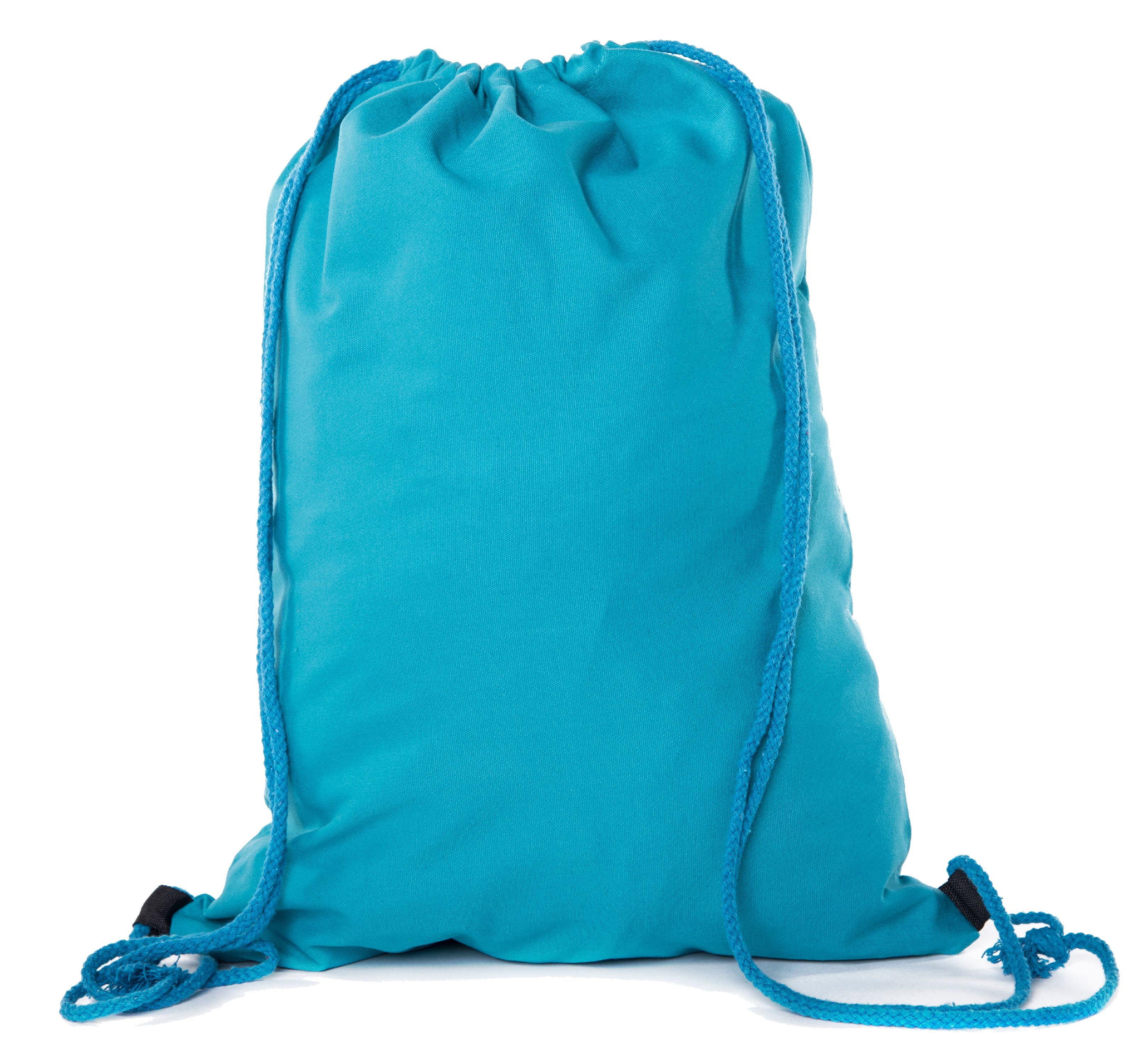 Multi-Purpose 100 % Cotton Canvas Drawstring Backpacks-Wholesale Heavy ...