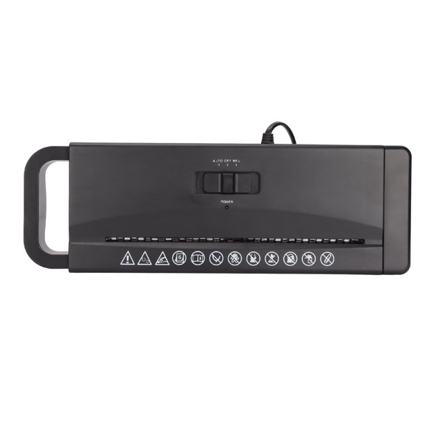 Paper Shredder, Office Paper Shredder Jam Protection With LED Indicator ...