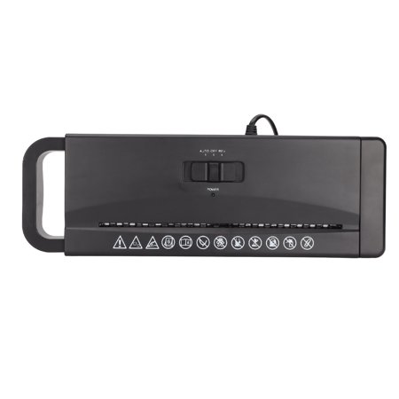 Paper Shredder, Office Paper Shredder Jam Protection With LED Indicator ...